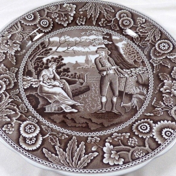Spode | Dining | Spode Georgian Series Archive Collection Woodman Brown ...